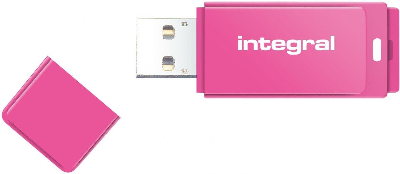 Pendrive Integral FlashDrive NEON pink 64GB (INFD64GBNEONPK) - Opinie i ...