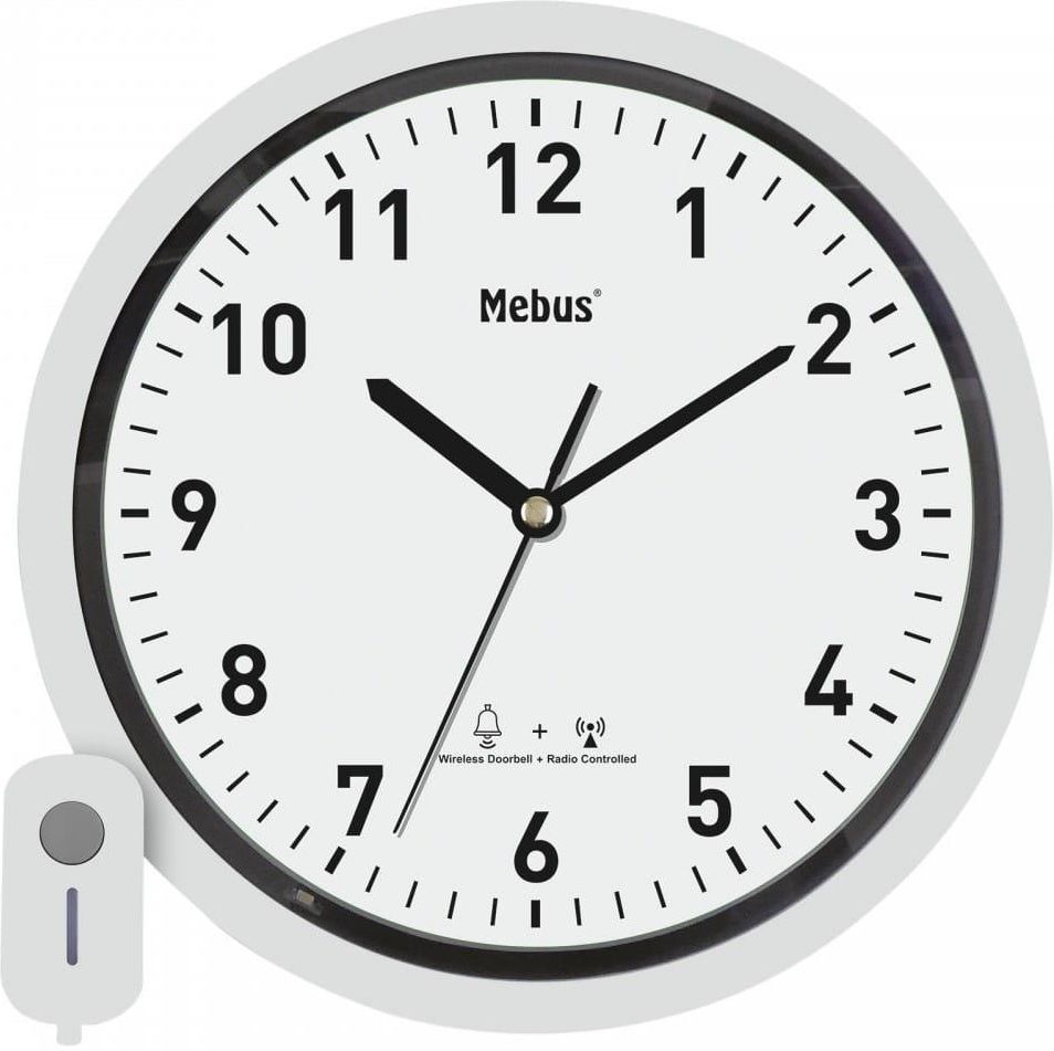 Mebus Wall Clock (41824) - Opinie i atrakcyjne ceny na Ceneo.pl