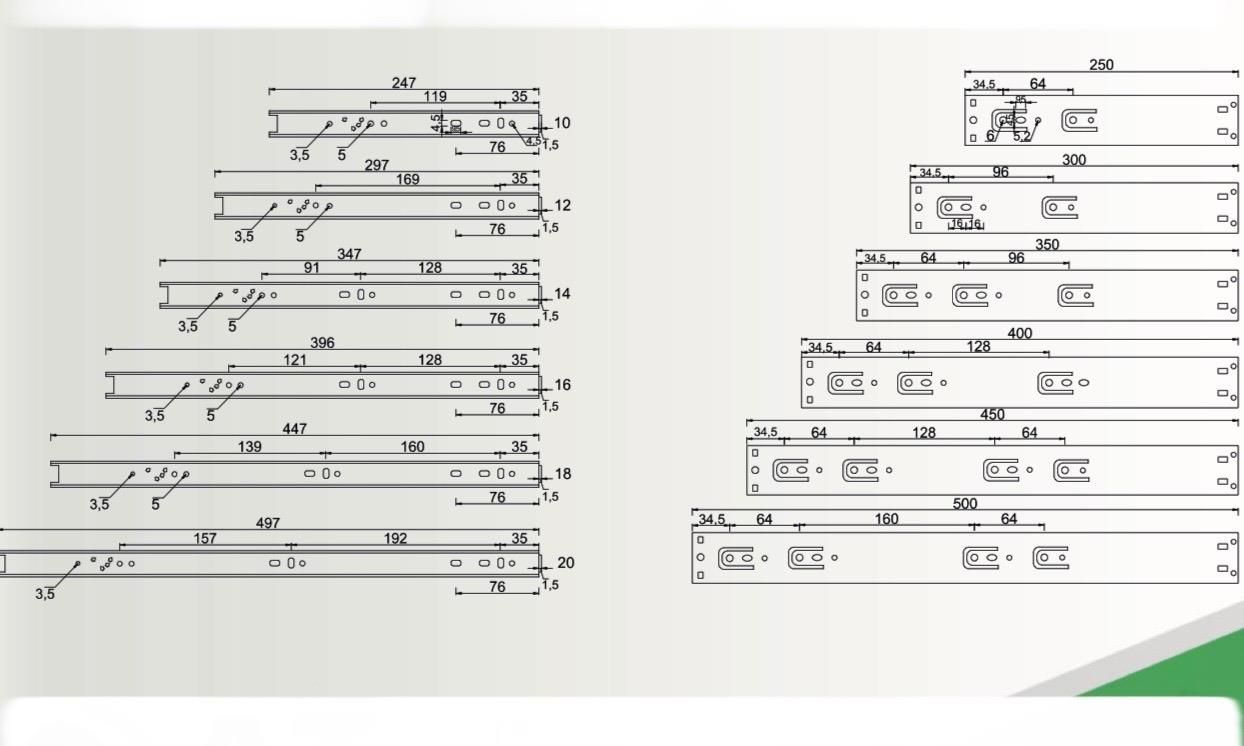 Prowadnica Sevroll Pełen Wysuw L-400 Domyk Kpl - Opinie i atrakcyjne ...