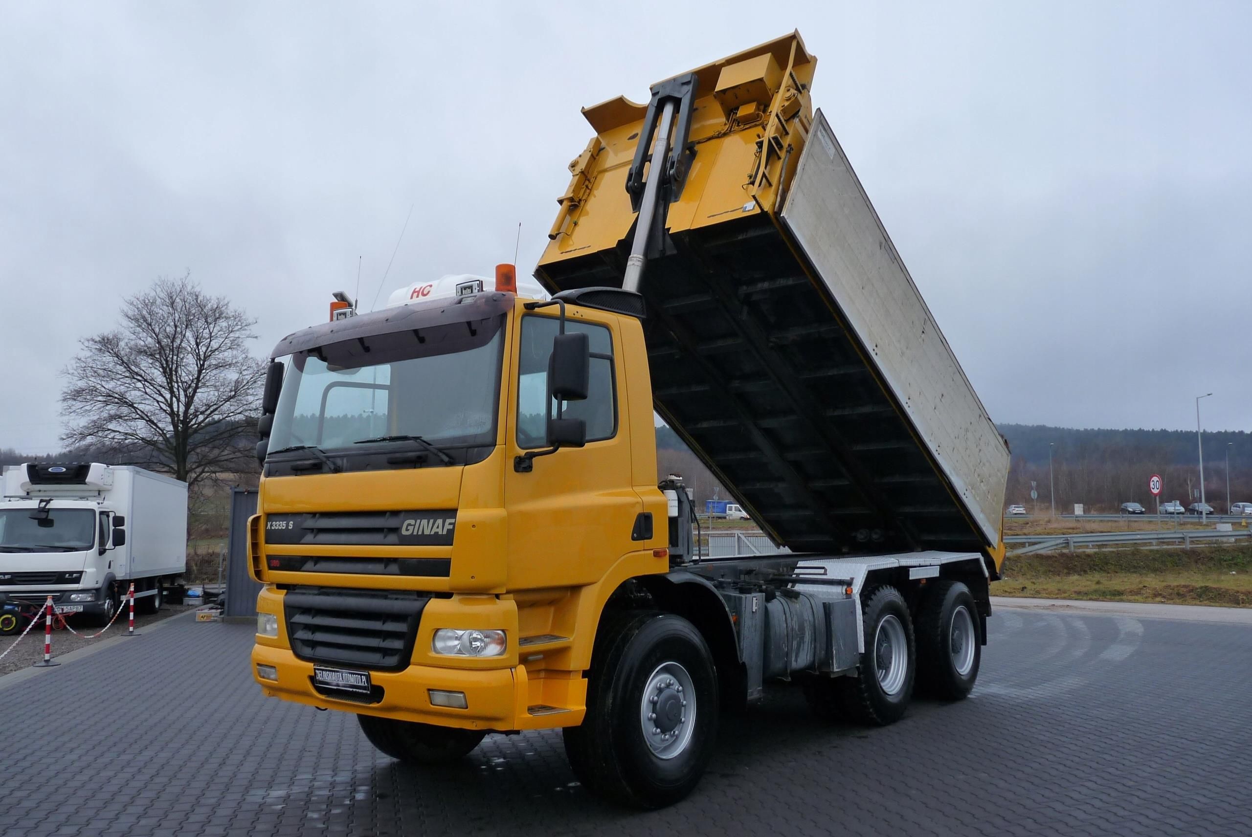 DAF GINAF X3335S / 6X6 / WYWROTKA / OŚ SKRĘTNA - Opinie i ceny na Ceneo.pl