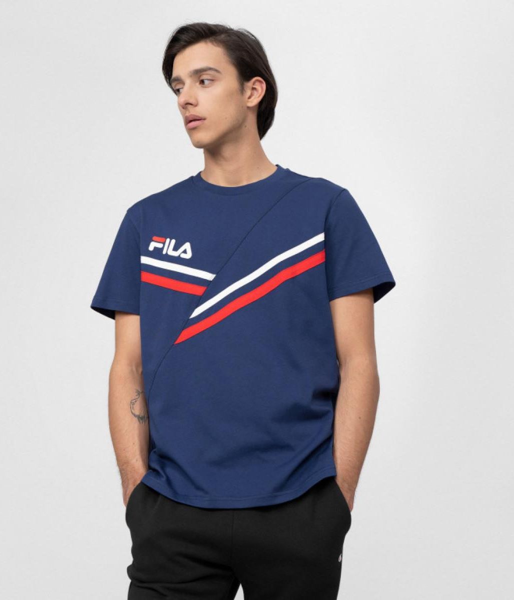 Męski t-shirt z nadrukiem FILA ZNAIM - Ceny i opinie - Ceneo.pl