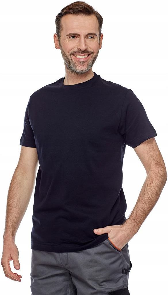 Koszulka T-shirt Jhk 190g granatowy L - Ceny i opinie - Ceneo.pl