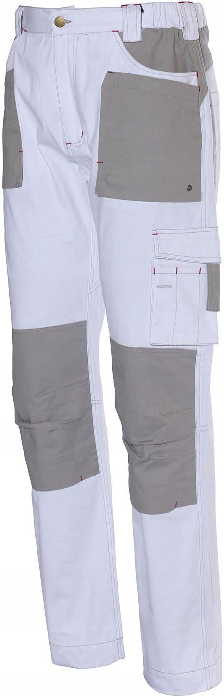 Spodnie Robocze Uniwersalne Bawełna Białe r. M - Ceny i opinie - Ceneo.pl
