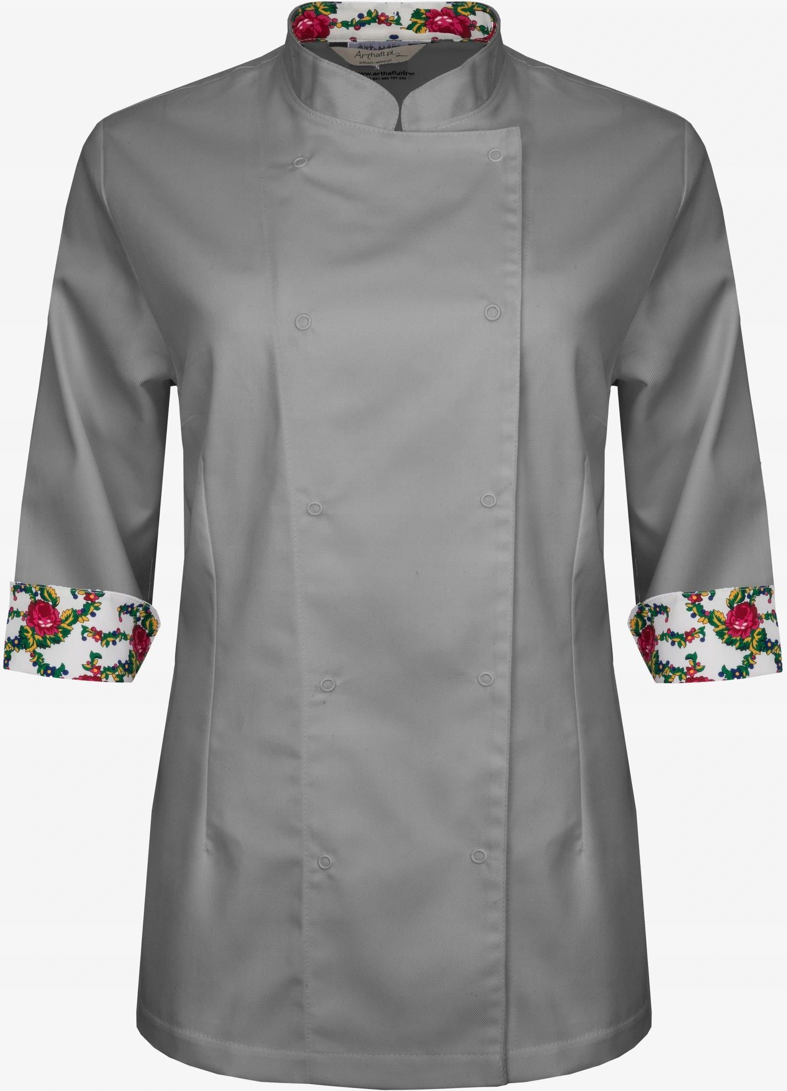 Szara Bluza kucharska kitel damska Atena 100% Baw - Ceny i opinie ...