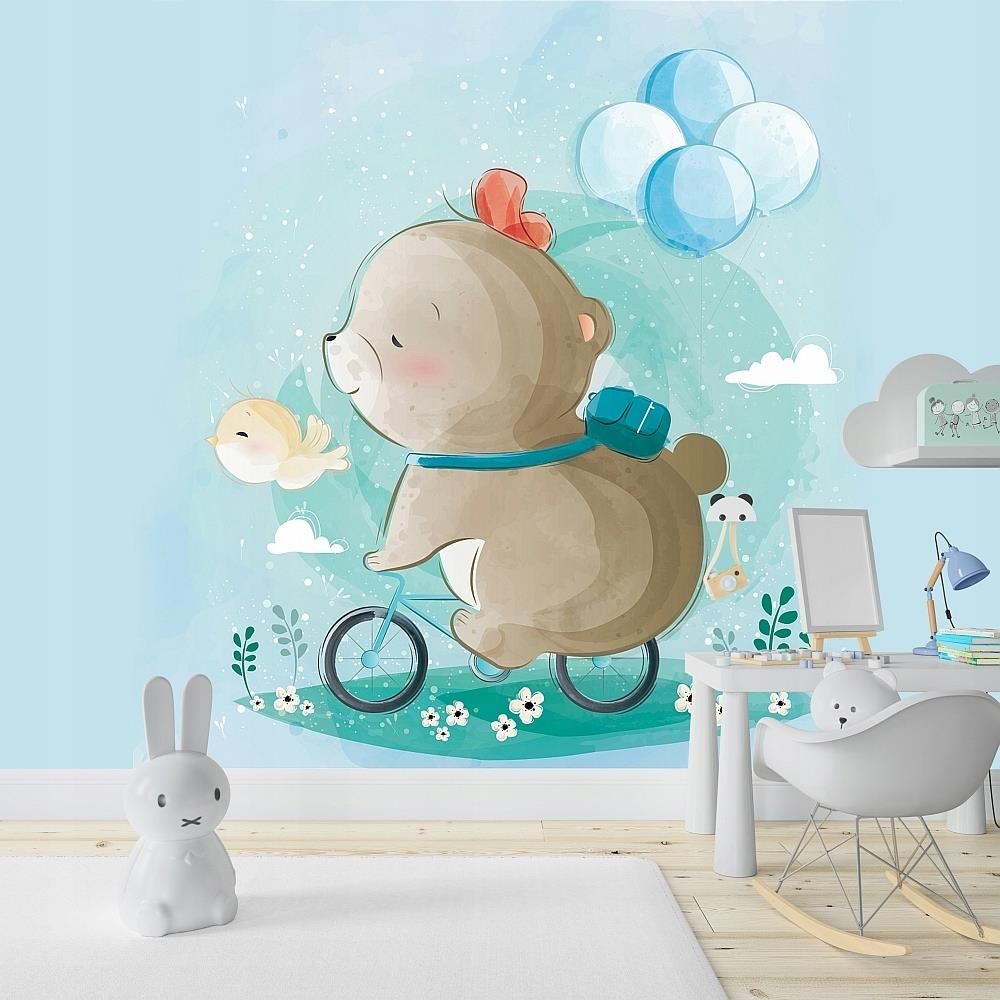 Fototapeta Tapeta Miś Pluszowy Na Rowerze 200X200 - Opinie i ceny na ...