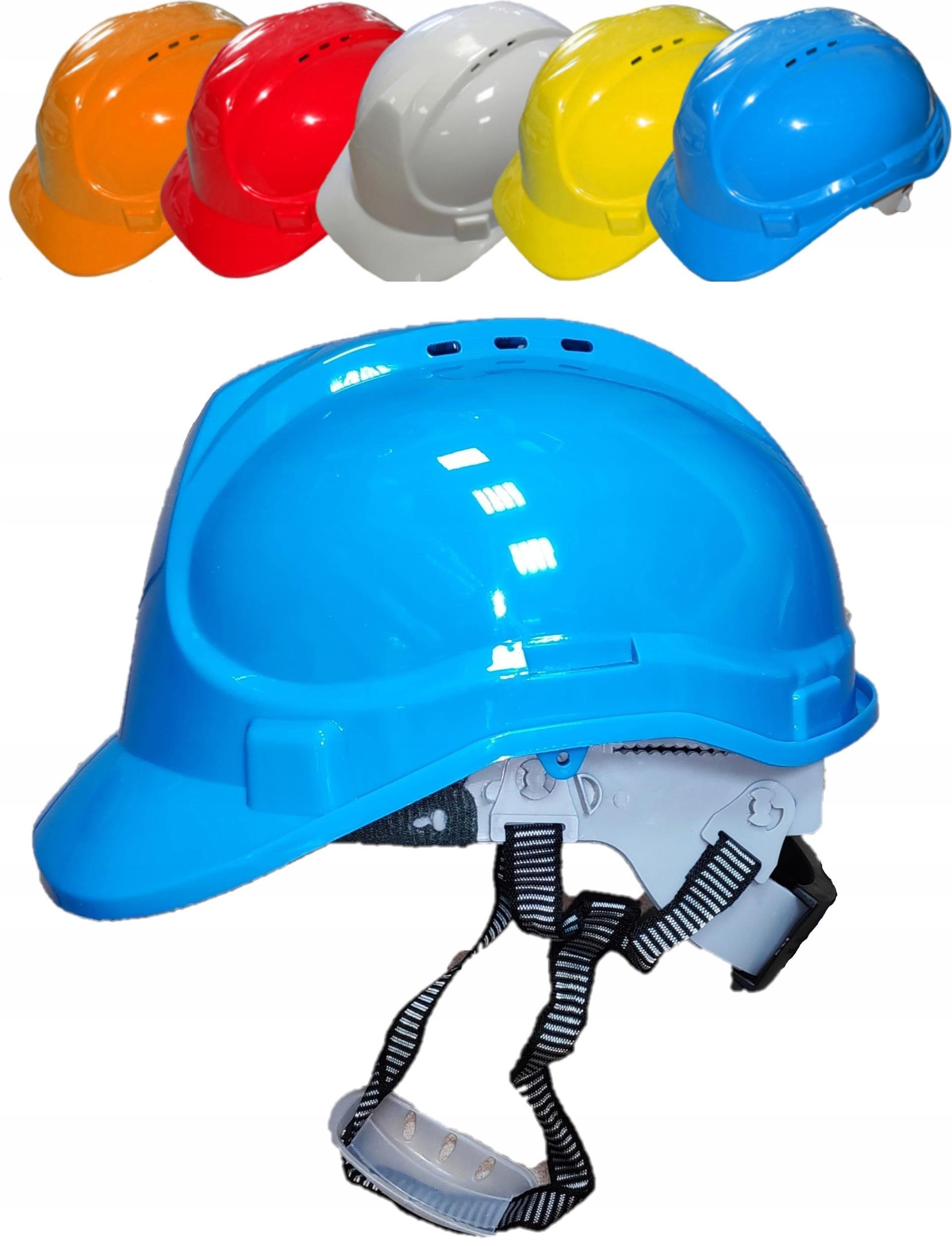 Hełm Kask Bhp Budowlany Roboczy Ochronny Niebieski - Ceny i opinie ...
