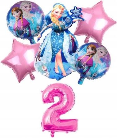 Balony 6 Pak Elza Elsa Kraina Lodu Frozen 24 H Pl - Ceny i opinie ...