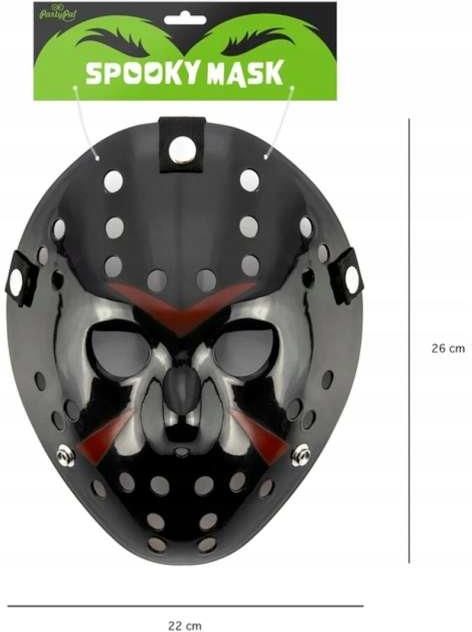 Maska Na Twarz Halloween Jason Piątek 13 Czarna - Ceny i opinie - Ceneo.pl