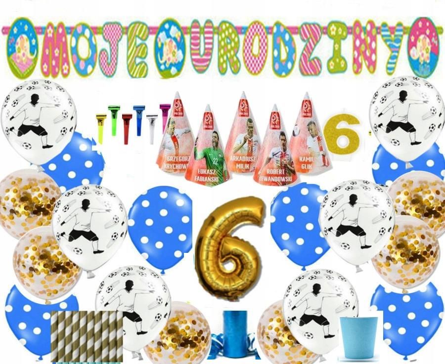 Balony 6 Na 6 Urodziny 6 Latek Chłopiec 6 Lat 1 99 - Ceny i opinie ...