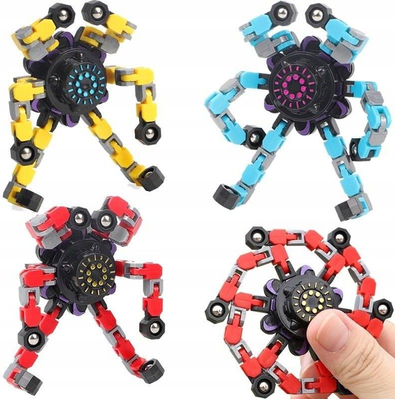 Toys Fidget Spinner Robot Do Składania Antystresowy 45124 - Gadżety ...