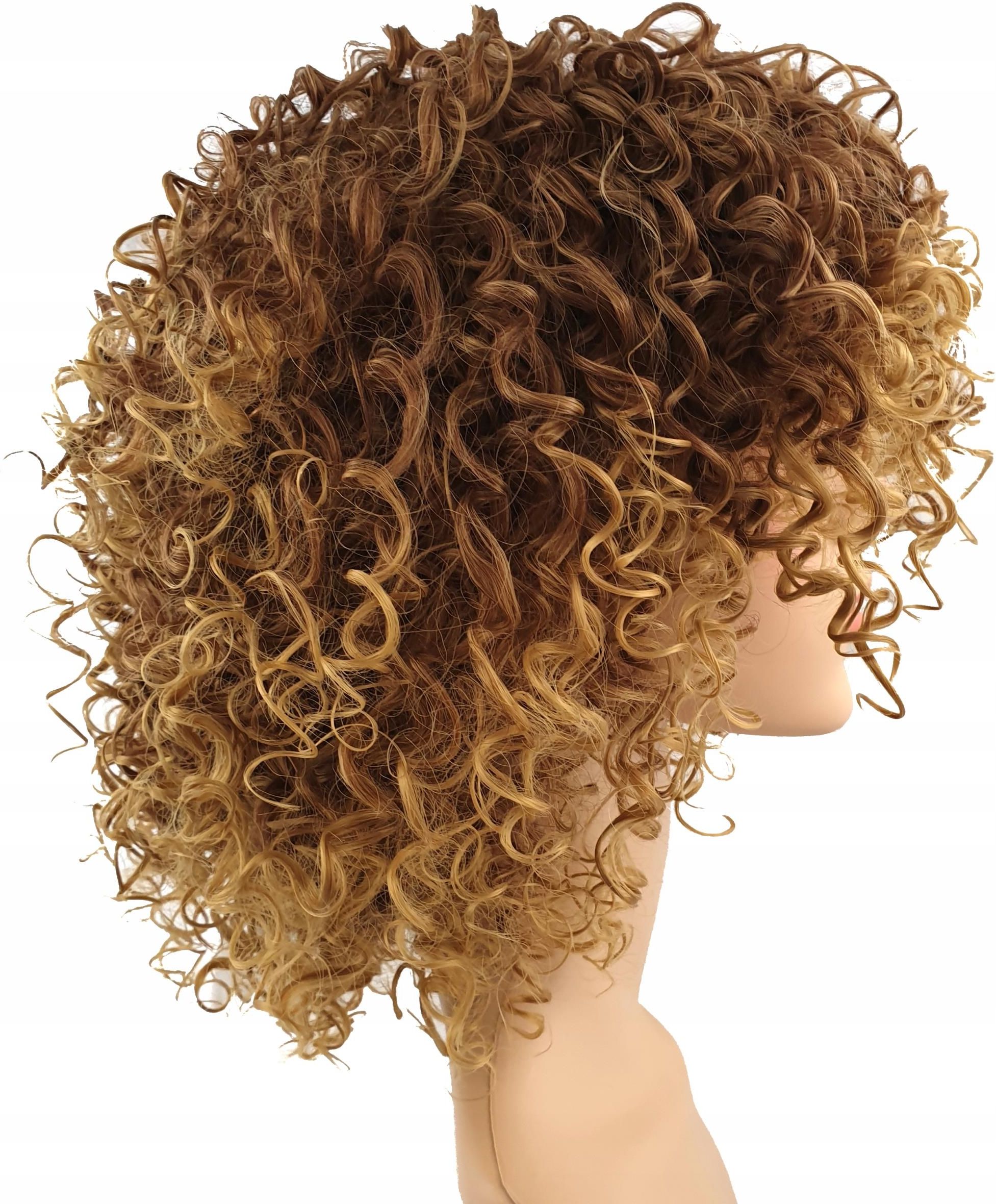 Peruka Afro Loki Kręcone Cosplay Glam Rock Blond C - Ceny i opinie ...