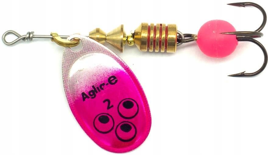 Mepps Aglia E Brite 2 4.5G Pink - Ceny i opinie - Ceneo.pl