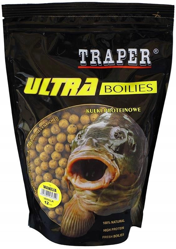 Traper Kulki Ultra 12Mm Wanilia 1 Kg. 18237 - Ceny i opinie - Ceneo.pl