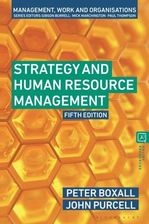 Strategy and Human Resource Management Boxall, Professor Peter ...
