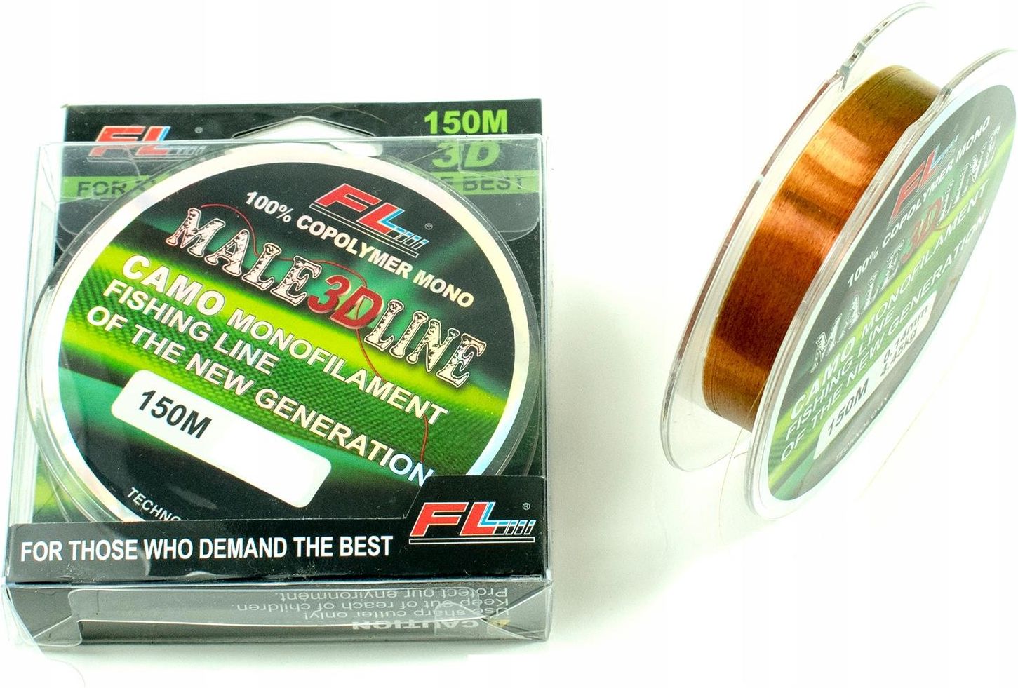 Fl Żyłka Male 3D Camouflage 150/300M 0,16Mm 5,32Kg - Ceny i opinie - Ceneo.pl