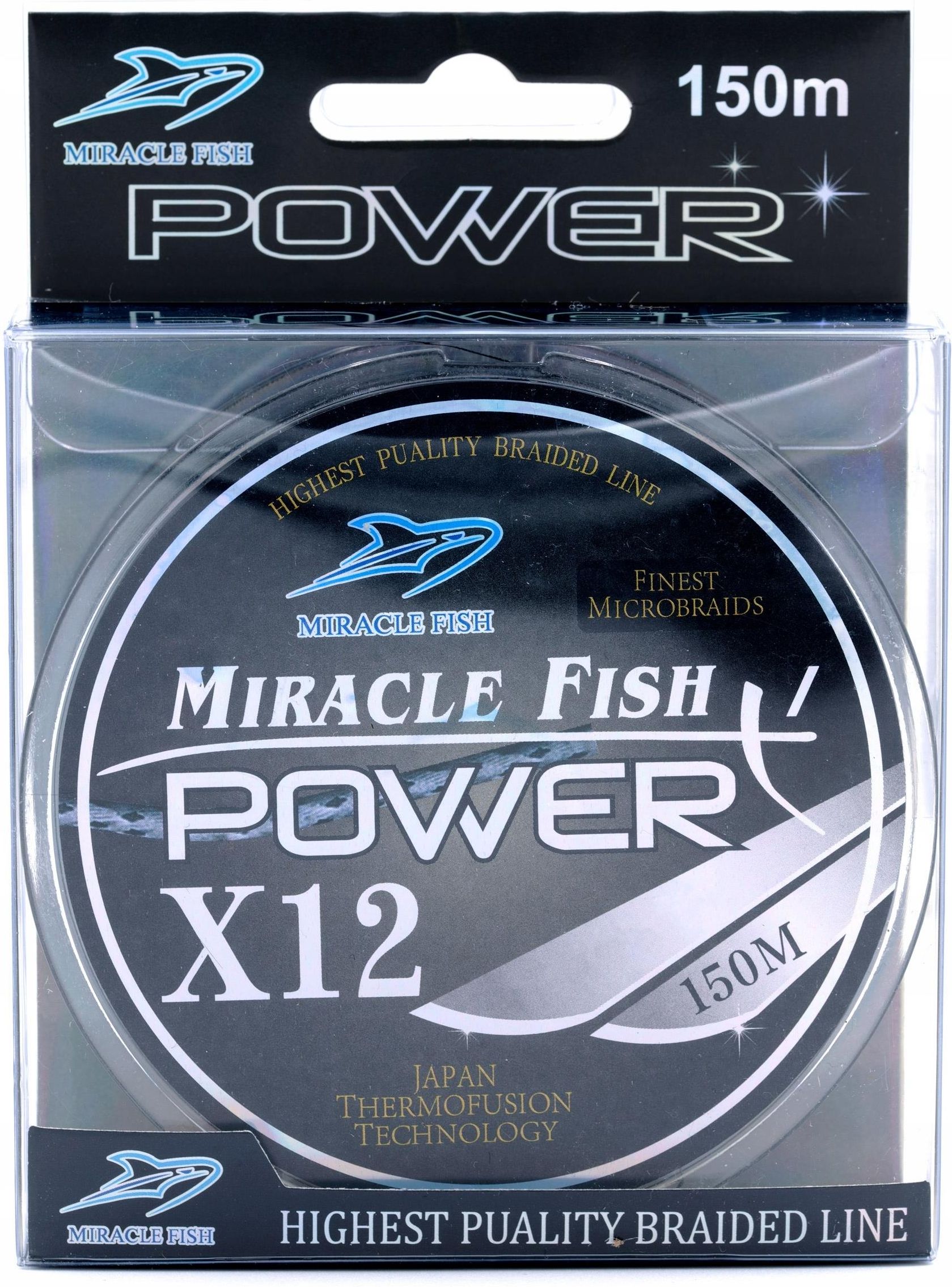 Miracle Fish Plecionka Octa Braid Power X12 Black 0,16Mm 150M - Ceny i ...