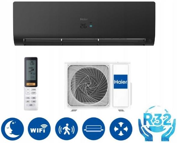 Klimatyzator Haier Flexis Plus Black Matt 1U35S2SM1FA - ceny, opinie, sklepy - Ceneo.pl