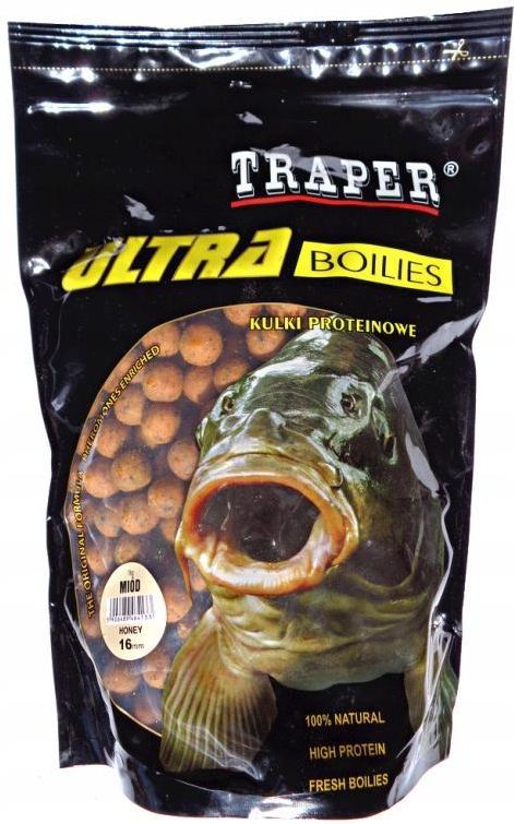 Traper Kulki Proteinowe Ultra 16Mm 500G Halibut - Ceny i opinie - Ceneo.pl