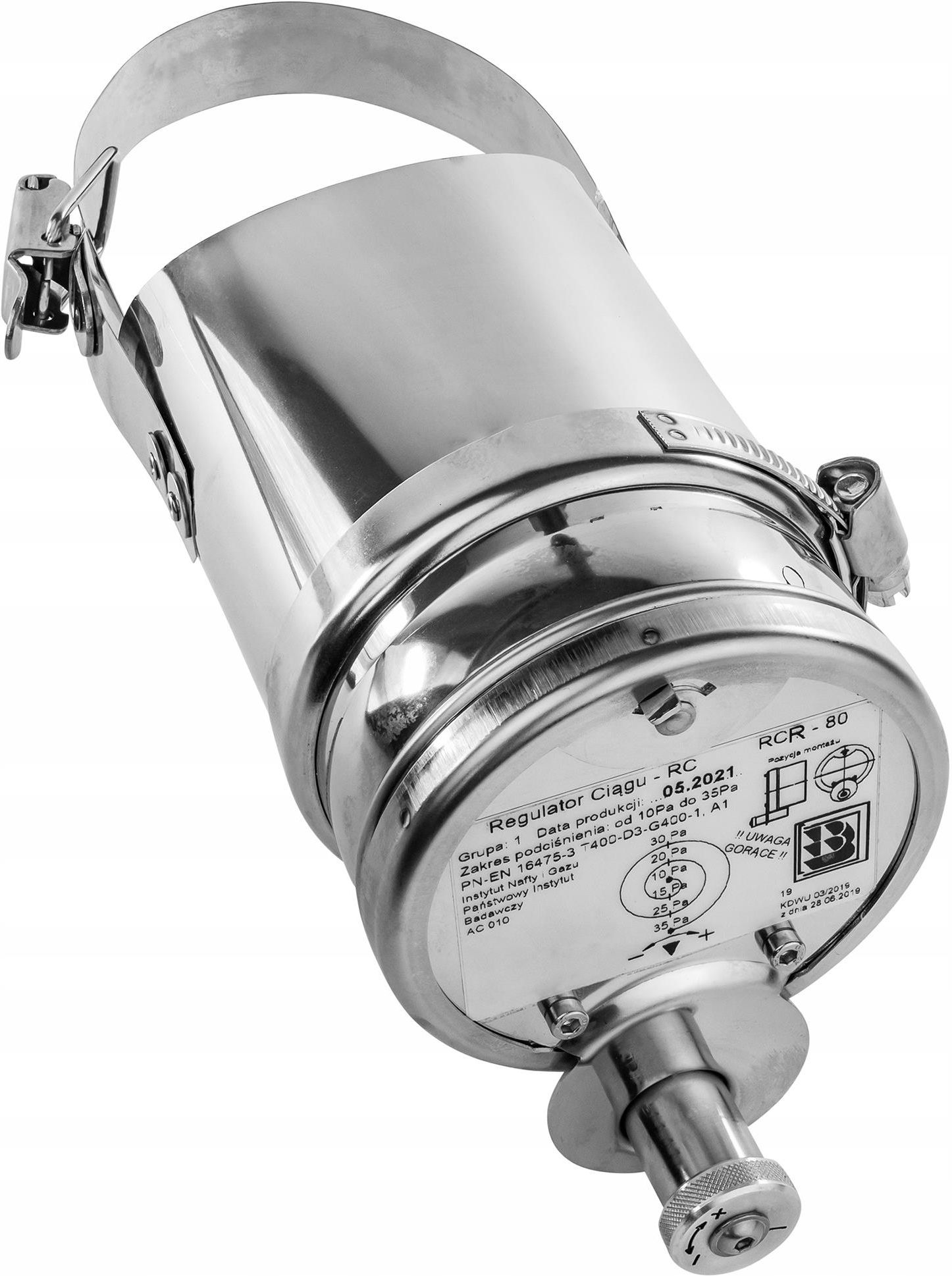 Darco Regulator Ciągu Kominowego Rcr 080110 Na Rurę Rcr080 - Opinie i ...