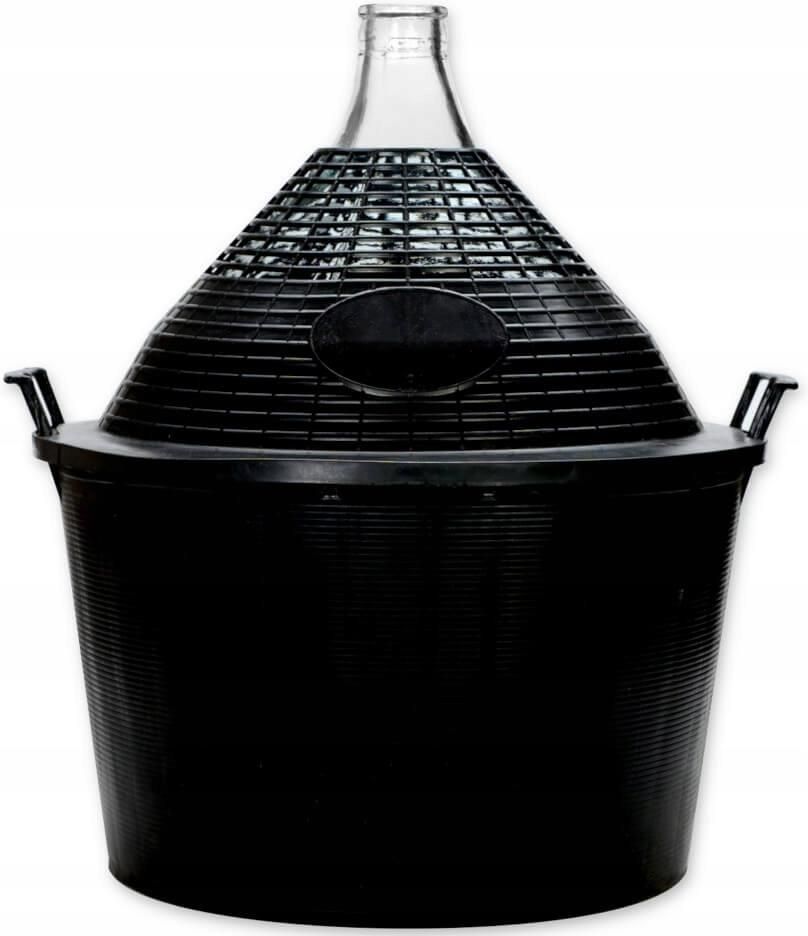 Superbutelki Balon Dama Gąsior Galon 34L Do Wina Cydru W Koszu - Ceny i ...