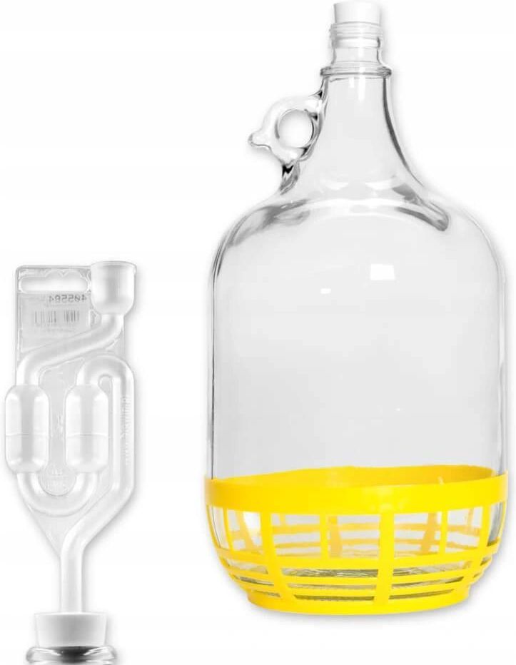 Gąsior 5L Balon Dama Na Wino Zestaw Korek + Rurka - Ceny i opinie ...