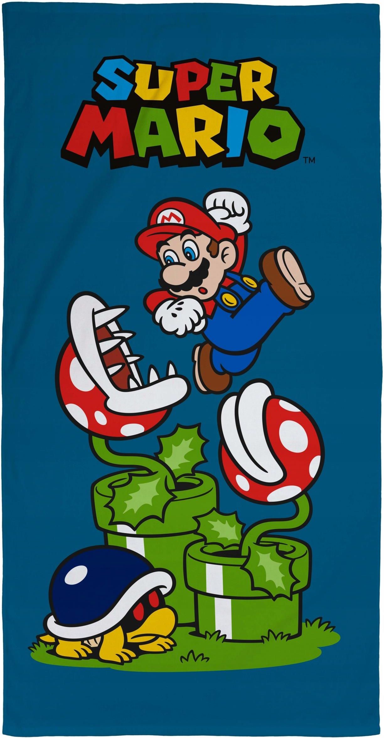 Supreme Style Ręcznik Plażowy 70X140 Super Mario Gra Dziecięcy - Ceny i ...