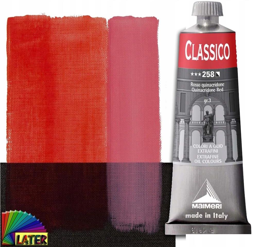 Maimeri Farba Olejna Classico 60Ml Quinacridone Red 258 - Ceny i opinie ...