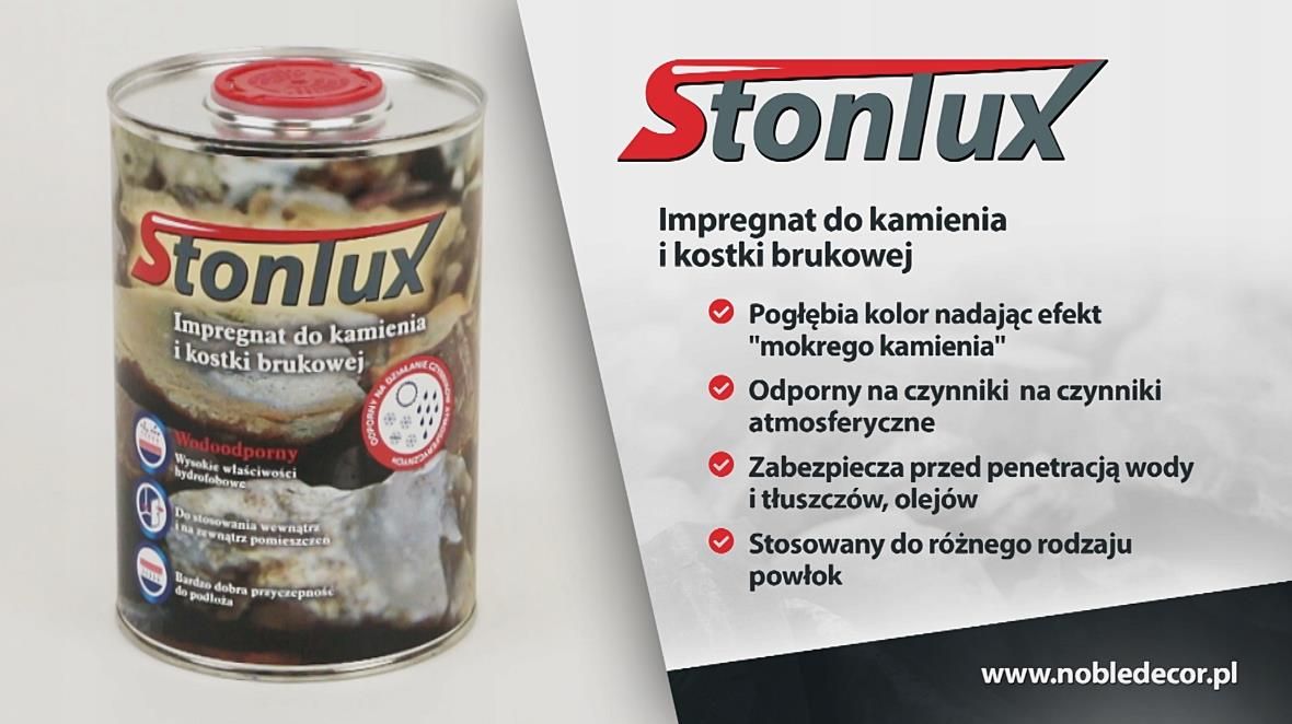 Stonlux Impregnat Do Kostki Brukowej 10L+1Lgratis - Ceny i opinie ...