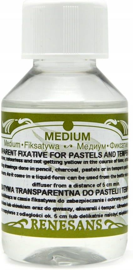 Renesans Fiksatywa Transparentna Do Pasteli I Temper 100Ml - Ceny i ...