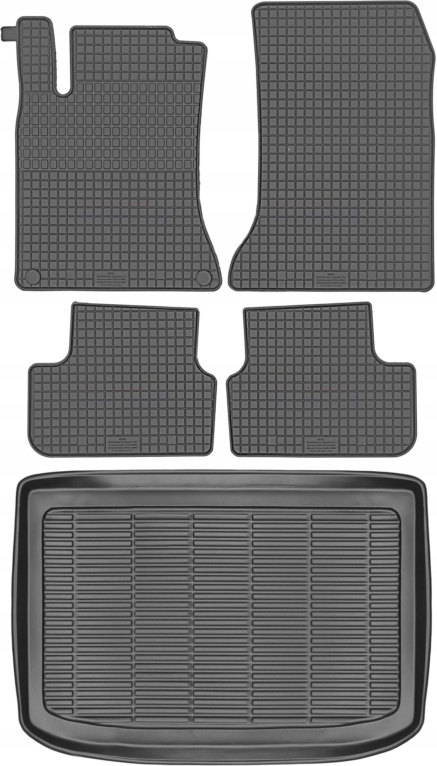Dywanik samochodowy Max-Dywanik A-Klasa Iii W176 Hb 12-18 Bagażnik Plus ...