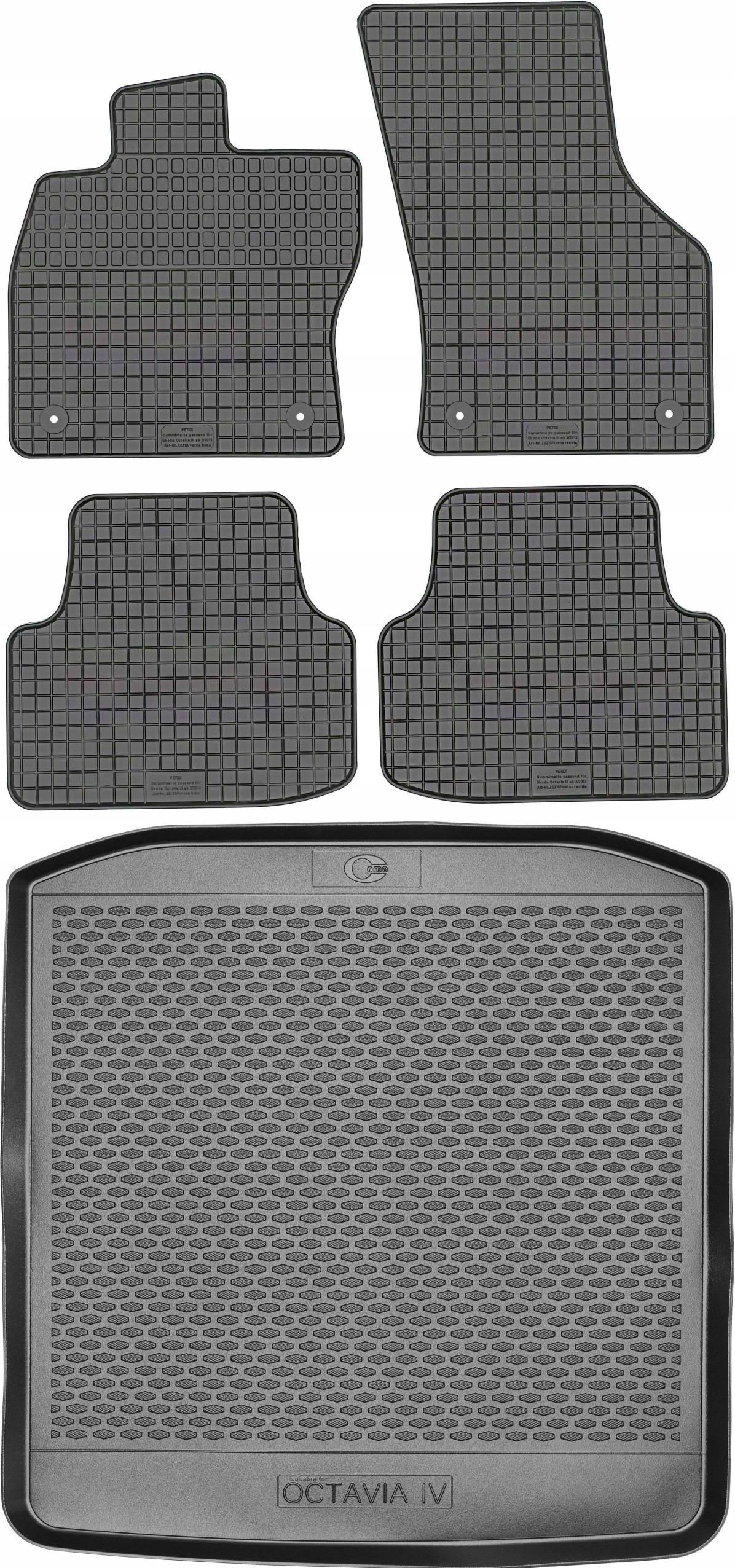 Dywanik samochodowy Max-Dywanik Škoda Octavia Iv Kombi 2020- Wkład I ...