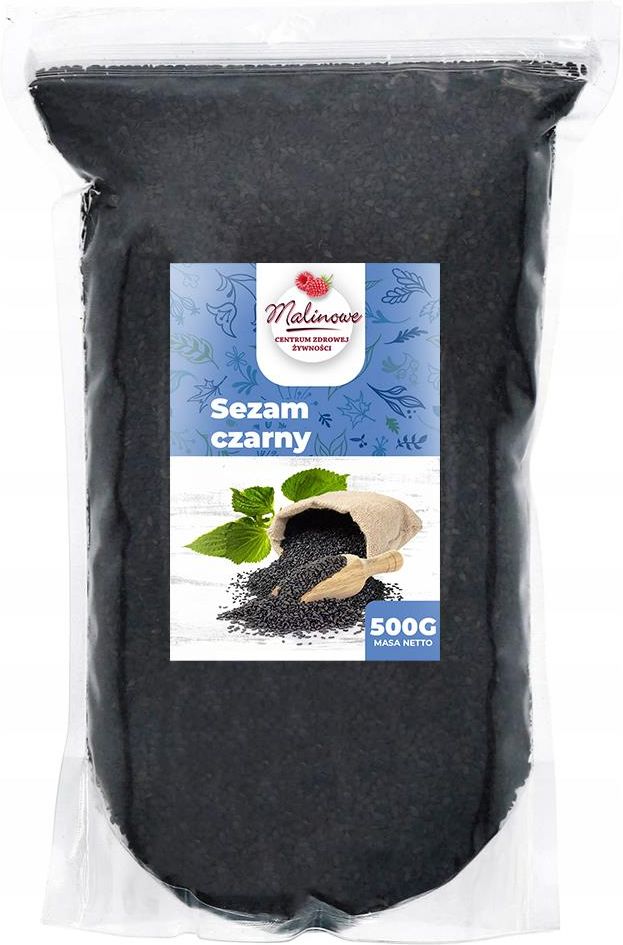 Malinowe Sezam Czarny Ziarno 500g - Ceny i opinie - Ceneo.pl