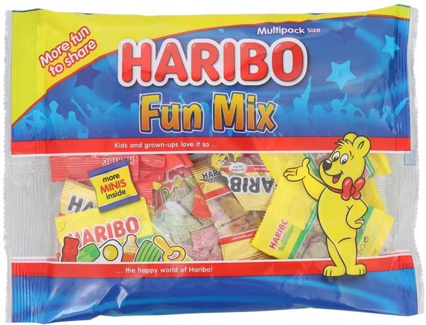 Haribo Fun Mix 350g 21 Sztuk Mini Paczek - Ceny i opinie - Ceneo.pl