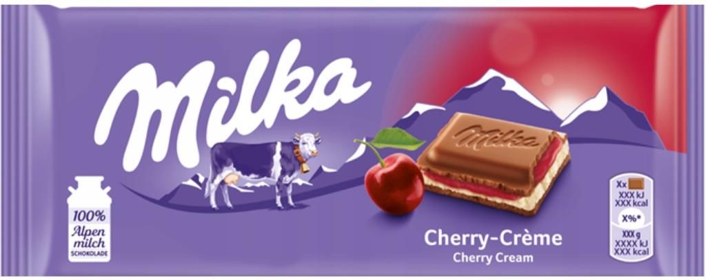 Milka Czekolada Cherry Cream 100g4Sztuki - Ceny i opinie - Ceneo.pl