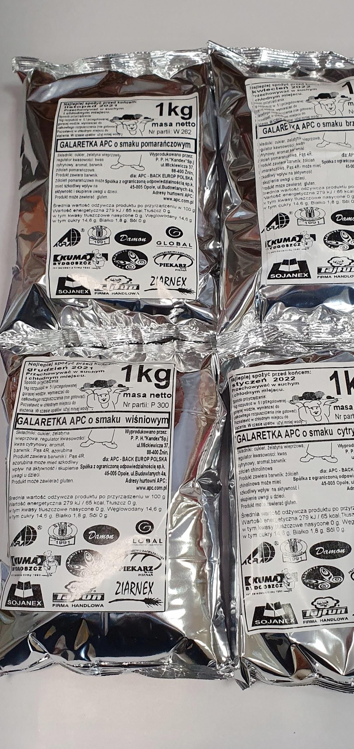 Galaretka Owoce Leśne Kandex 1kg - Ceny i opinie - Ceneo.pl