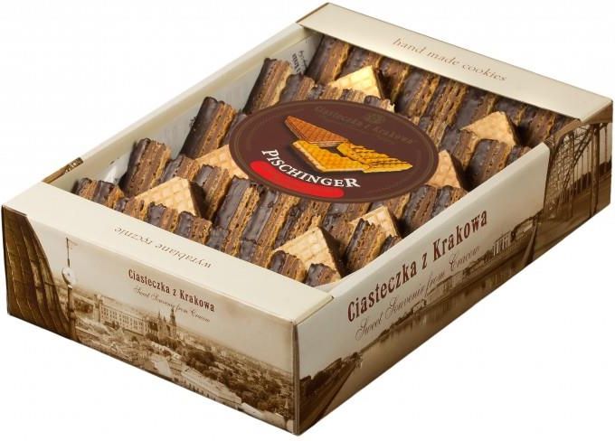 Ciasteczka Z Krakowa Pischinger Czekoladowy 300g - Ceny i opinie - Ceneo.pl