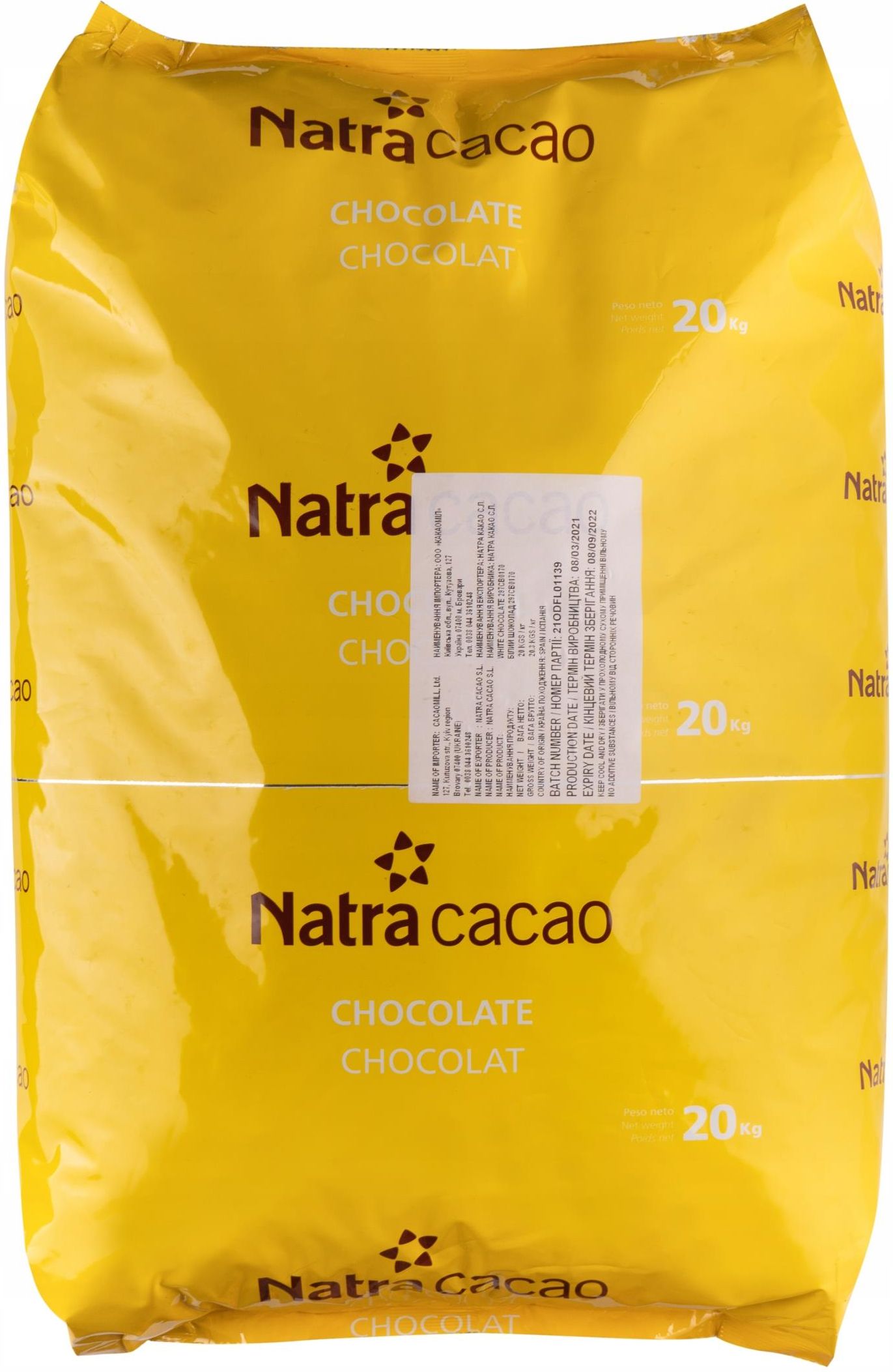 Czekolada Biała 29,7% Hiszpańska Natra Cacao 1kg - Ceny i opinie - Ceneo.pl