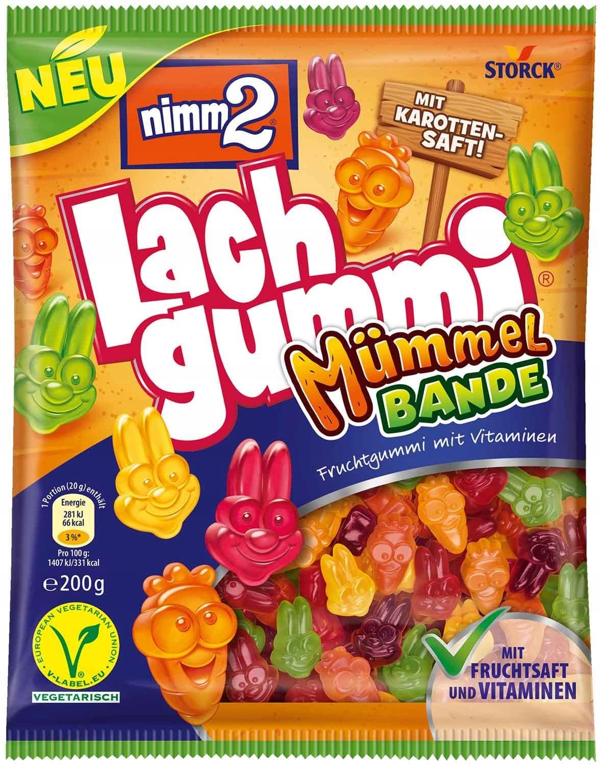 Nimm2 Żelki Nimm 2 Lach Gummi Mummel Bande Z Niemiec - Ceny i opinie ...