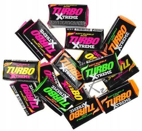 Gumy Do Żucia Turbo xtreme + Obrazki 100Szt Czarne - Ceny i opinie ...