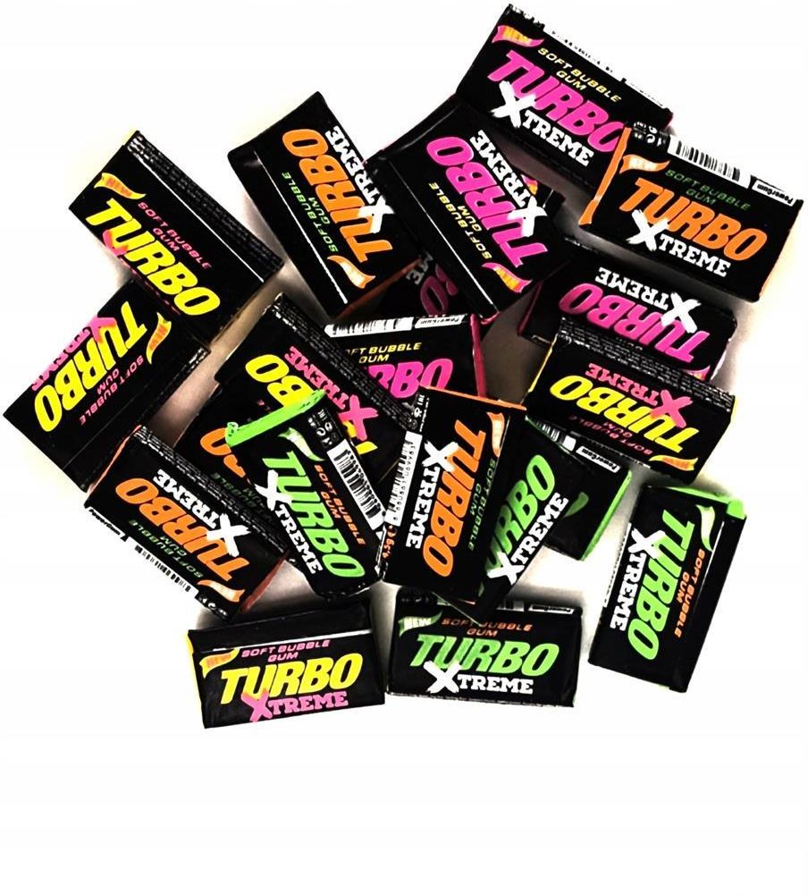 Gumy Do Żucia Turbo xtreme + Obrazki 100Szt Czarne - Ceny i opinie ...