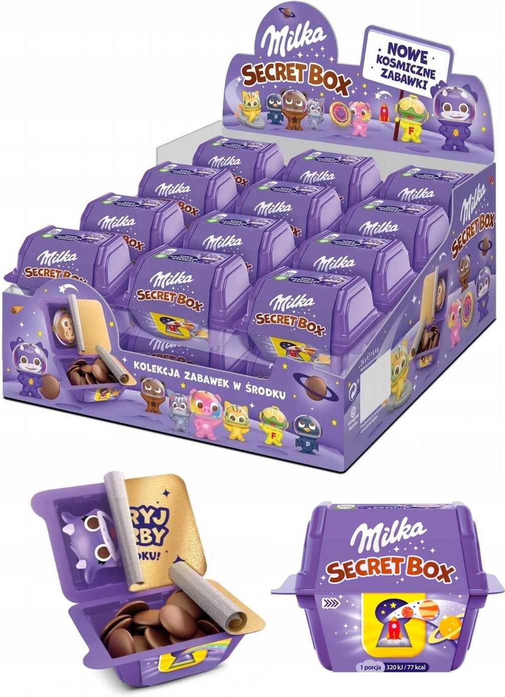 Milka Secret Box 12 x 14,4g Z Niespodzianką - Ceny i opinie - Ceneo.pl