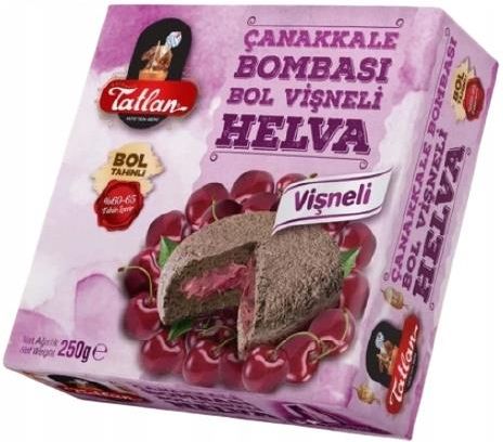 Chałwa Kakowa Z Nadzieniem Wiśniowym 250g Tatlan - Ceny i opinie - Ceneo.pl