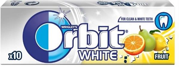Orbit Guma White Fruit Nowość 30Szt - Ceny i opinie - Ceneo.pl