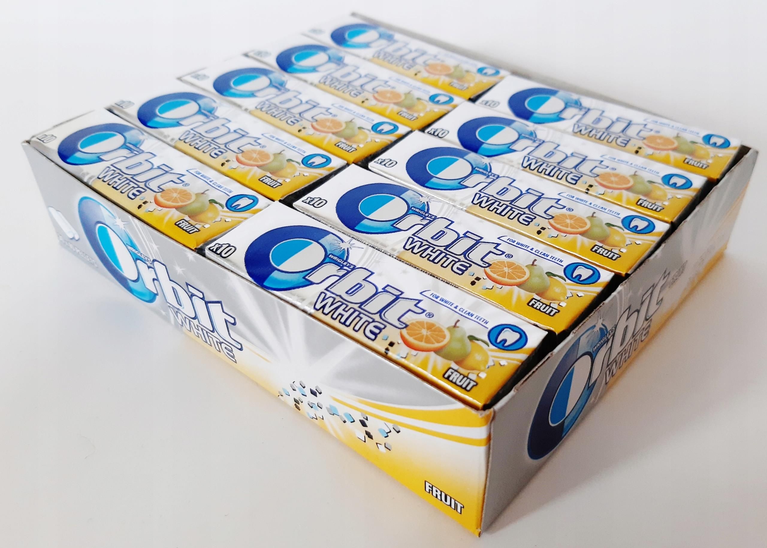Orbit Guma White Fruit Nowość 30Szt - Ceny i opinie - Ceneo.pl