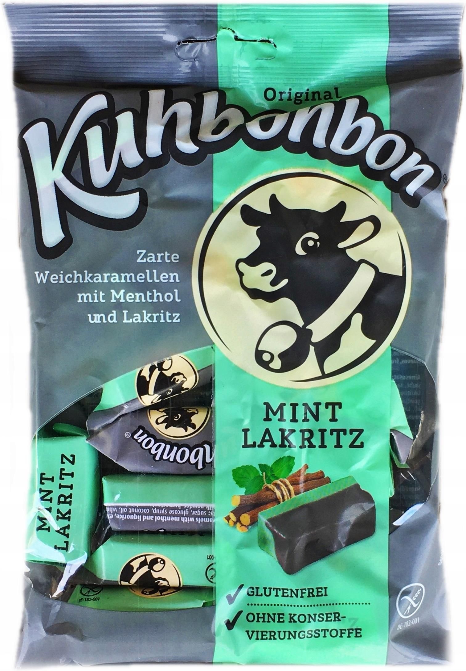 Savitor Krówki Cukierki Mięta Z Lukrecją Kuhbonbon - Ceny i opinie ...