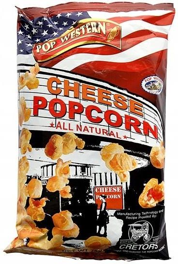 Pop Western Cheese Popcorn Serowy Smak Sera 75g - Ceny i opinie - Ceneo.pl