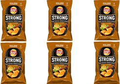Lays Chipsy Strong Cheese&Jalapeno 130g 6x - Ceny i opinie - Ceneo.pl