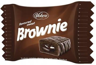 Vobro Cukierki Brownie Nadziewane Czekoladowe 200g - Ceny i opinie ...