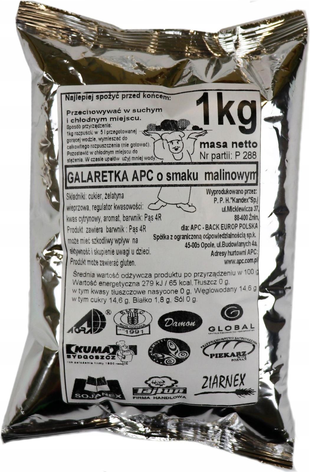 Galaretka Agestowa Kandex 1kg - Ceny i opinie - Ceneo.pl