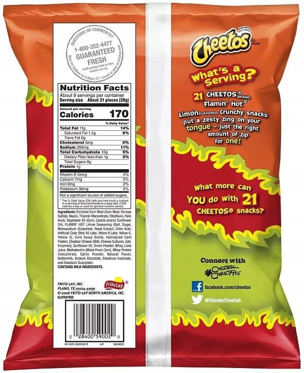 Cheetos Chrupki Crunchy Cheese Limon 240g Z Usa - Ceny i opinie - Ceneo.pl